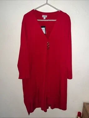 Avenue | Tops | Avenue 2628 Woodlands Ruby Port Tunic Nwt Red Plus Size ...